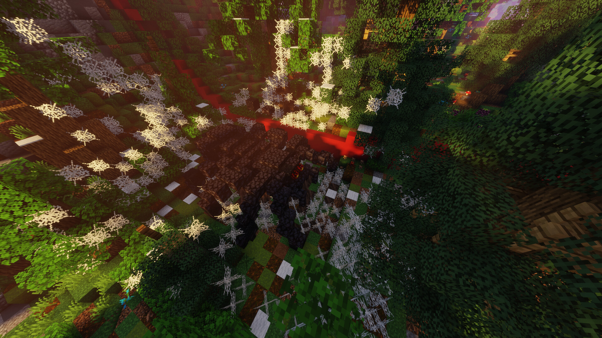 small town near the forest Minecraft Map