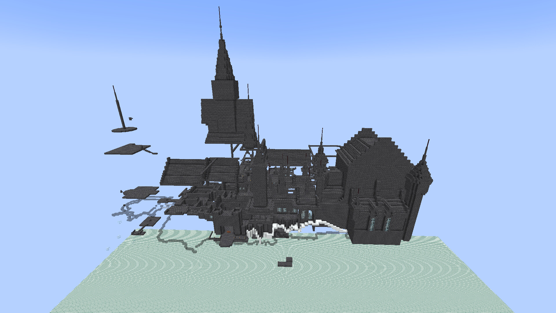 Resident Evil Village: Castle Dimitrescu Minecraft Map