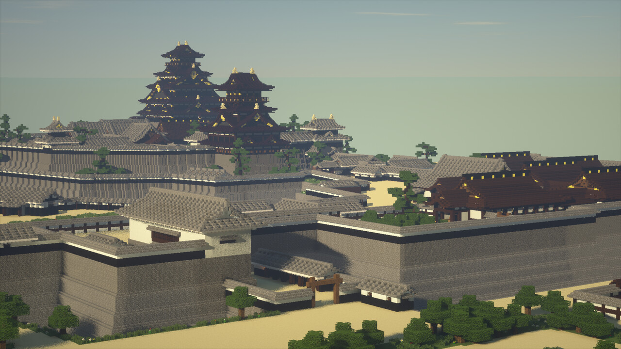 Osaka Castle Japan Minecraft Map