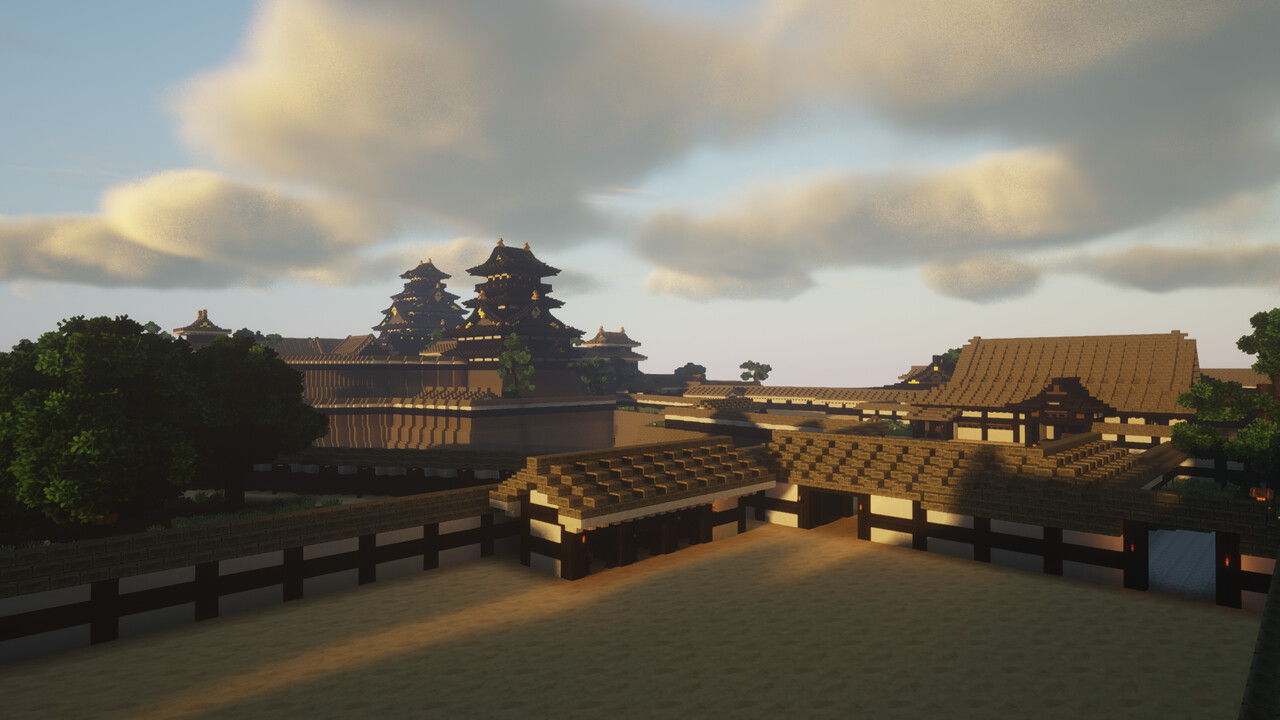Osaka Castle Japan Minecraft Map