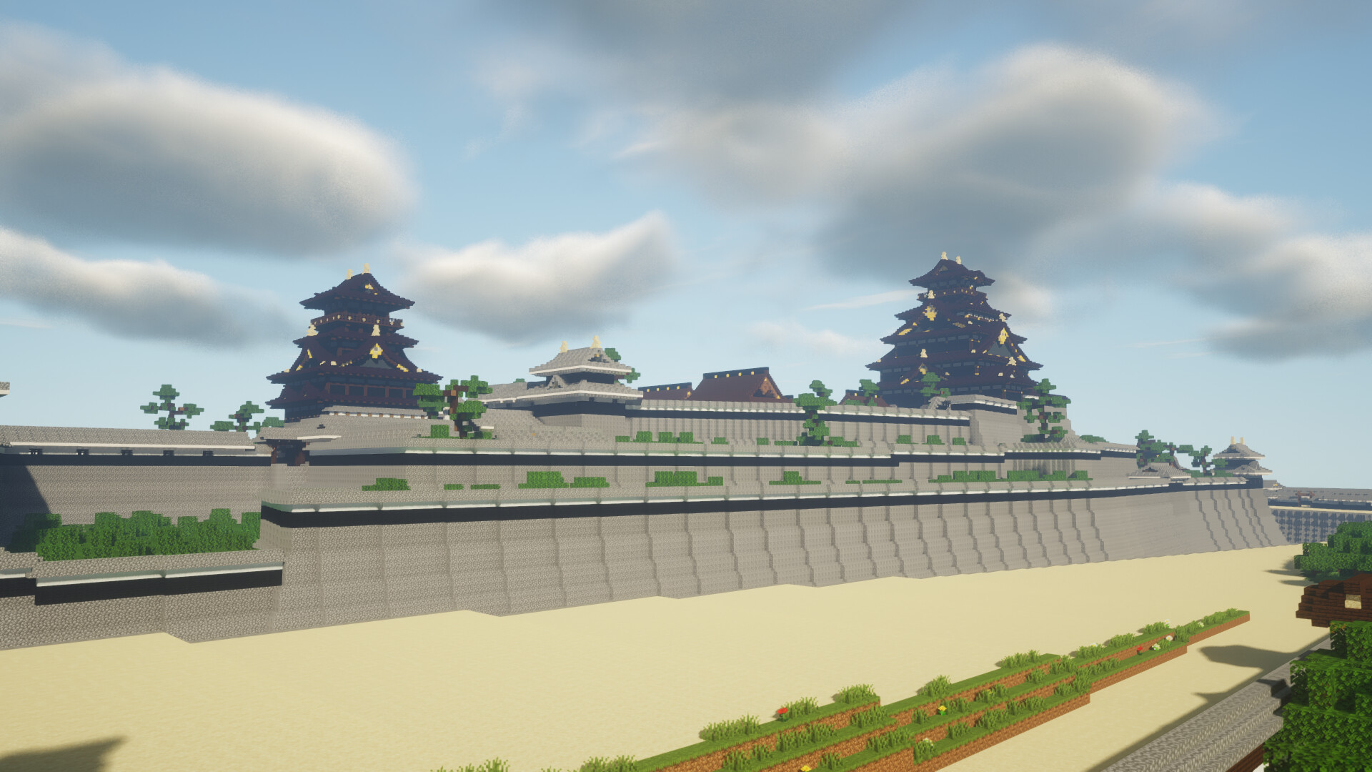 Osaka Castle Japan Minecraft Map