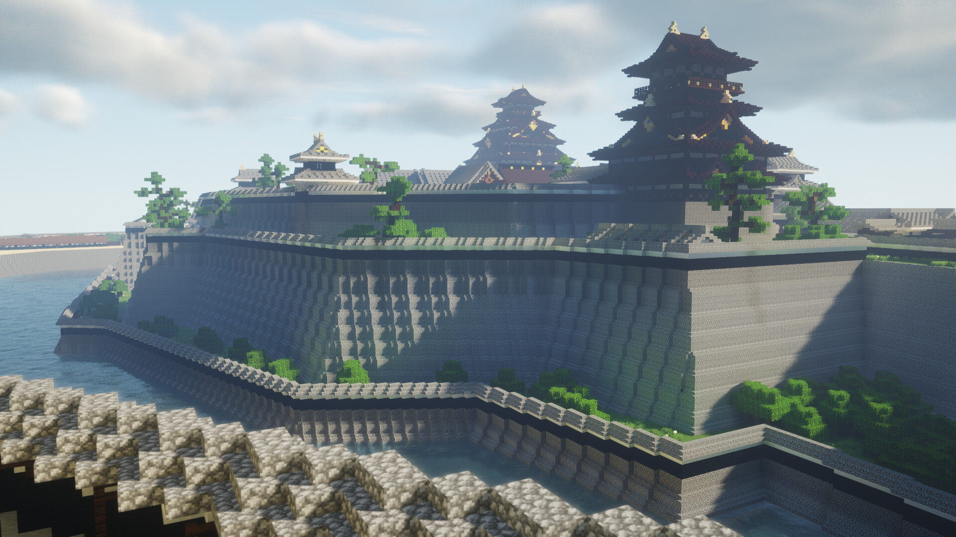 Osaka Castle Japan Minecraft Map
