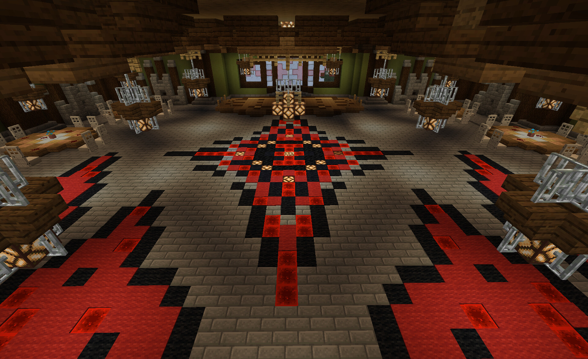 Halloween Werewolf Mansion Minecraft Map