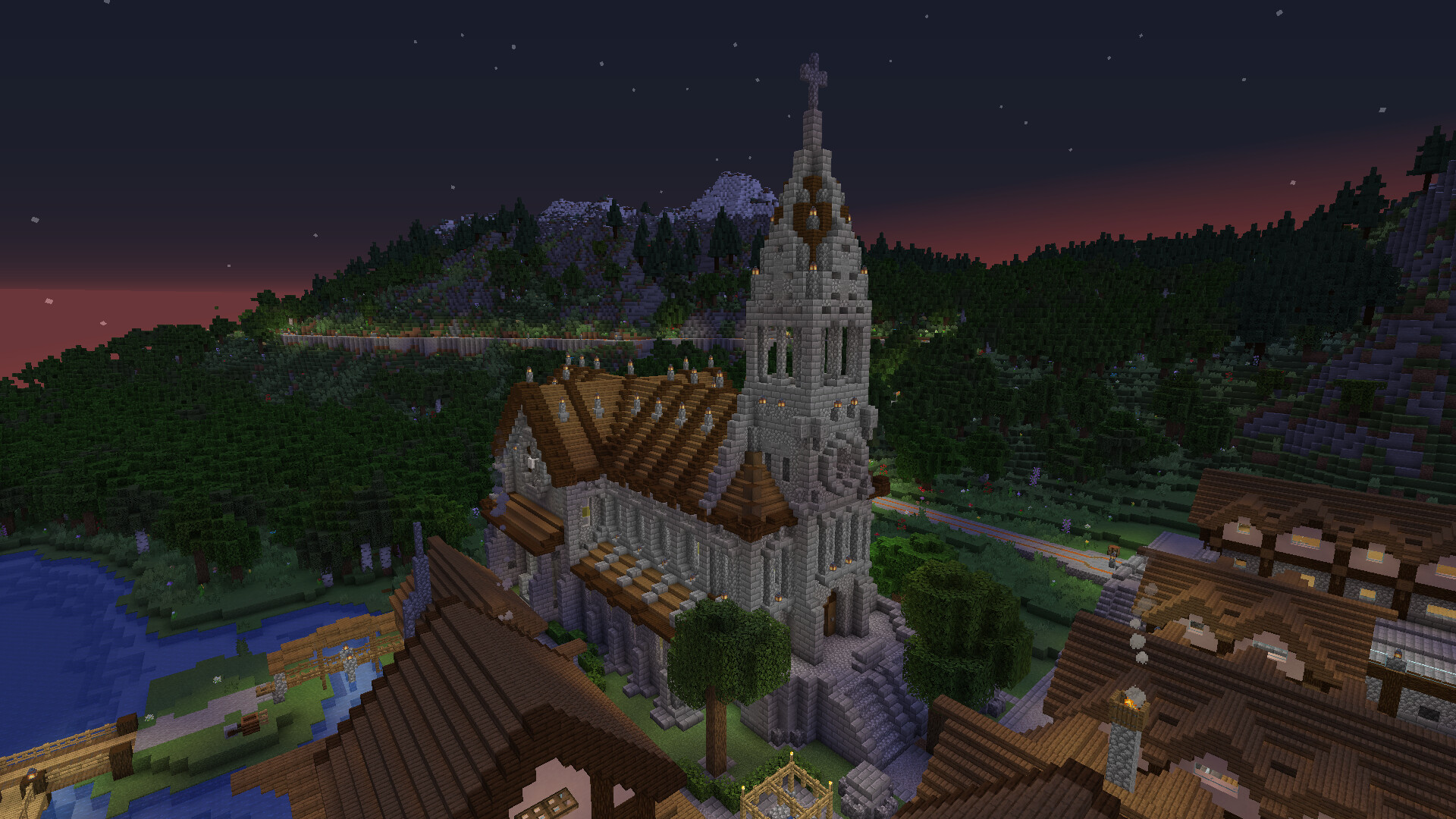 Minecraft Medieval Church Minecraft Map