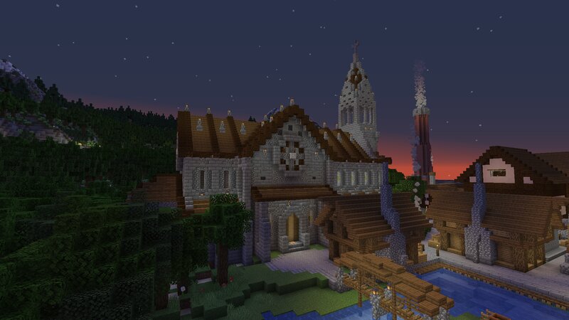 Minecraft Medieval Church Minecraft Map