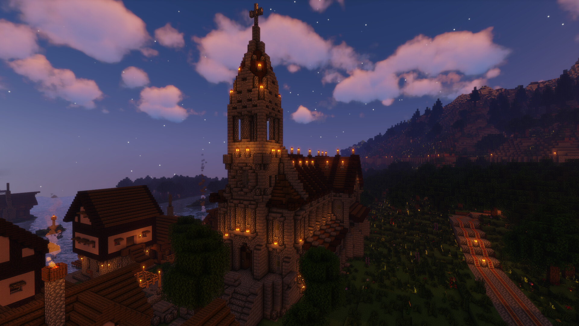 Minecraft Medieval Church Minecraft Map
