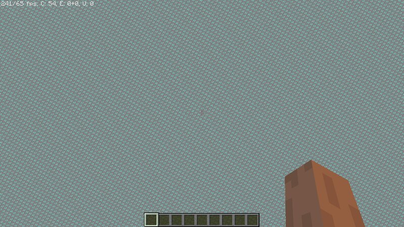 Superflat Diamond ore survival Minecraft Map