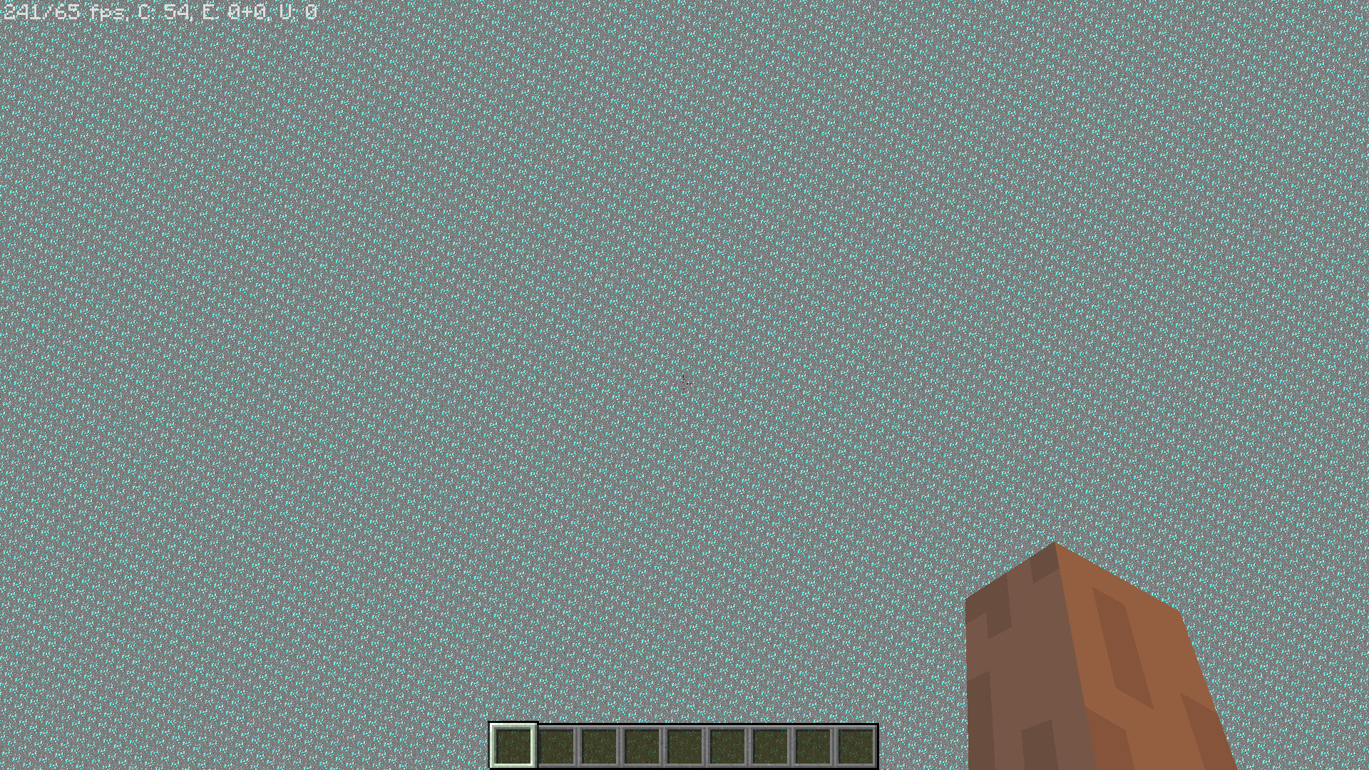 Superflat Diamond ore survival Minecraft Map