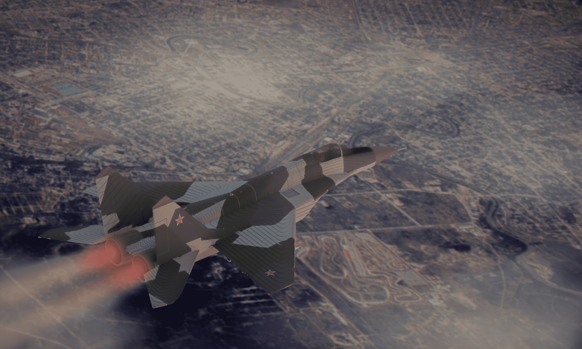 MiG-29 Soviet Jet Fighter Minecraft Map