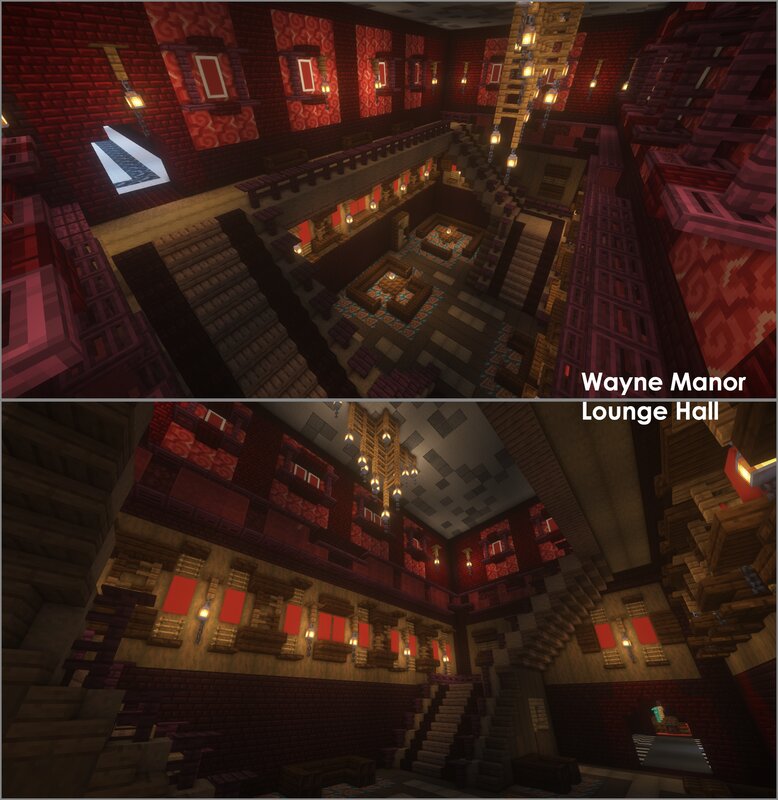 Wayne Manor Minecraft Map
