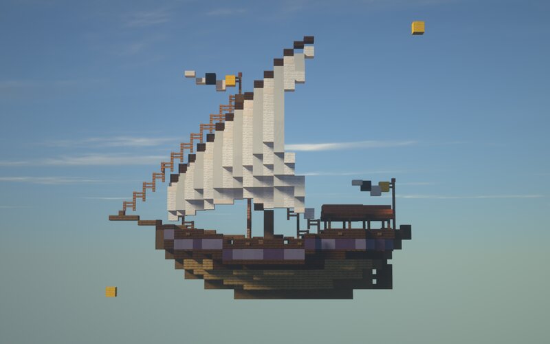 Medieval Ship | Dhow "Safiye" Minecraft Map