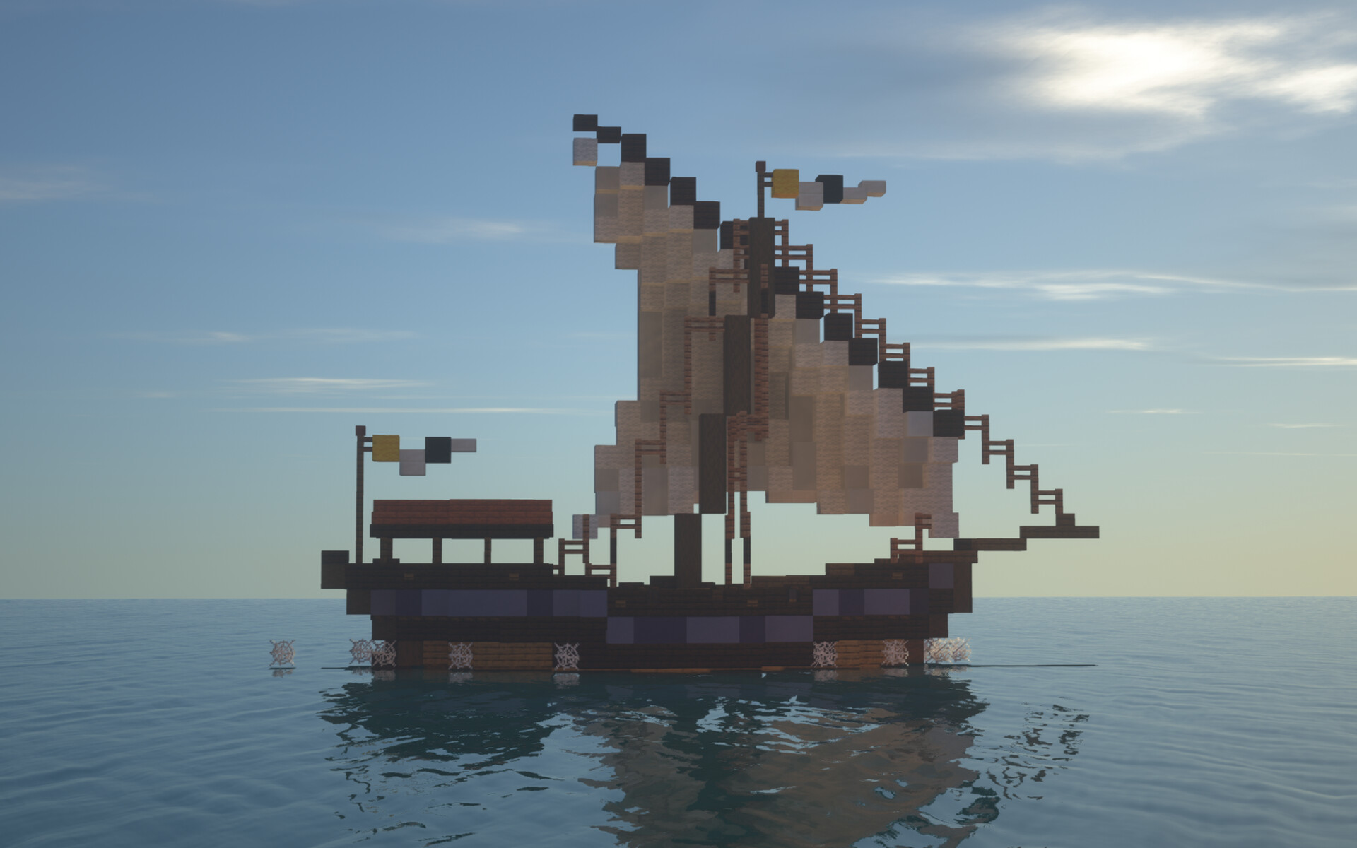 Medieval Ship | Dhow "Safiye" Minecraft Map