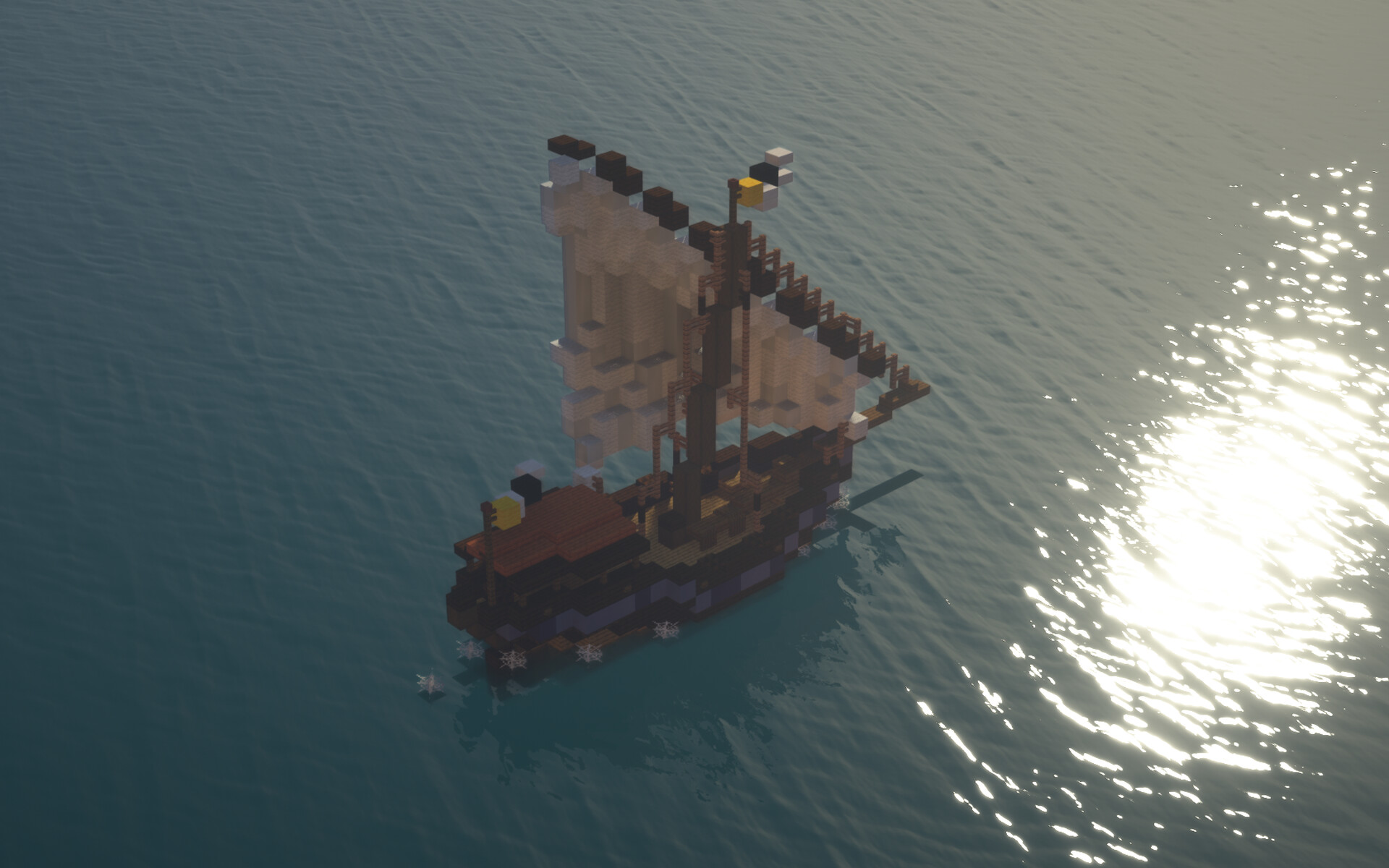 Medieval Ship | Dhow "Safiye" Minecraft Map
