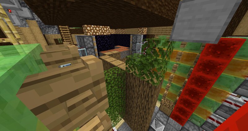 Medieval Sawmill (Tree farm and Moss farm) Minecraft Map