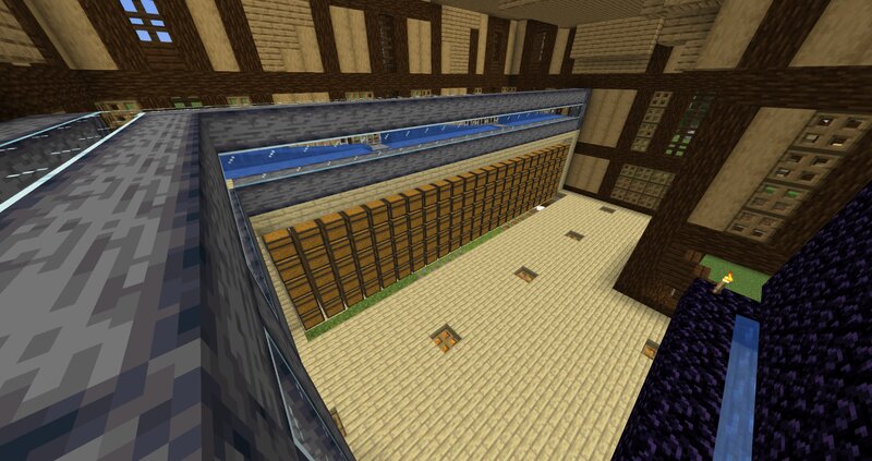 Medieval Sawmill (Tree farm and Moss farm) Minecraft Map