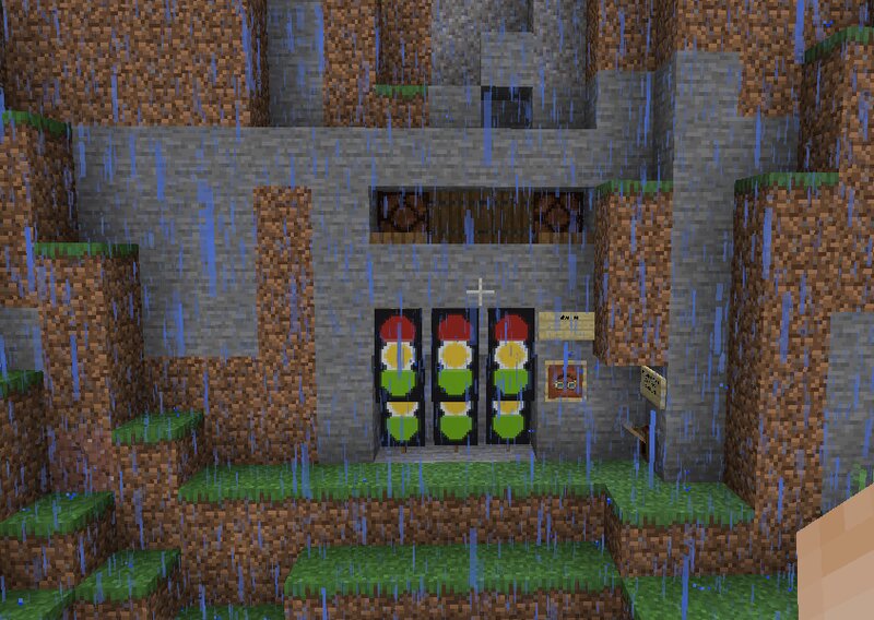 Customizable Bunker Minecraft Map