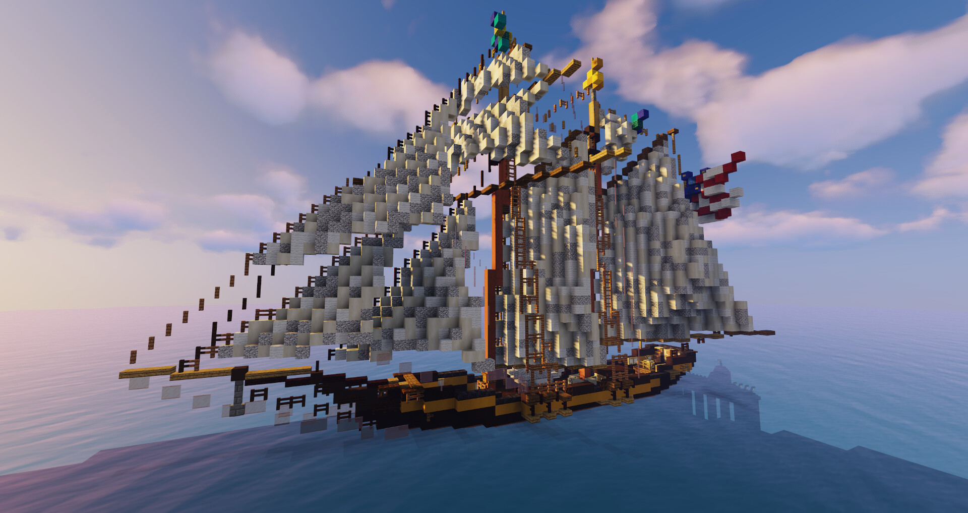 Pride of Baltimore [REAL SHIP] Minecraft Map