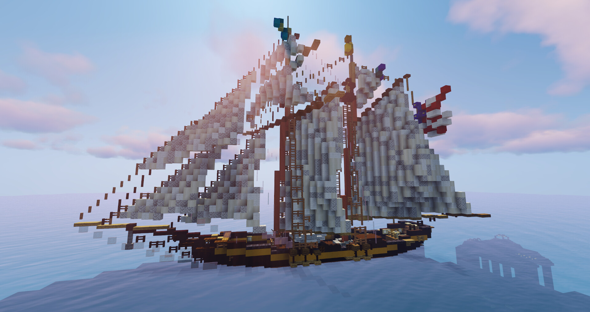 Pride of Baltimore [REAL SHIP] Minecraft Map
