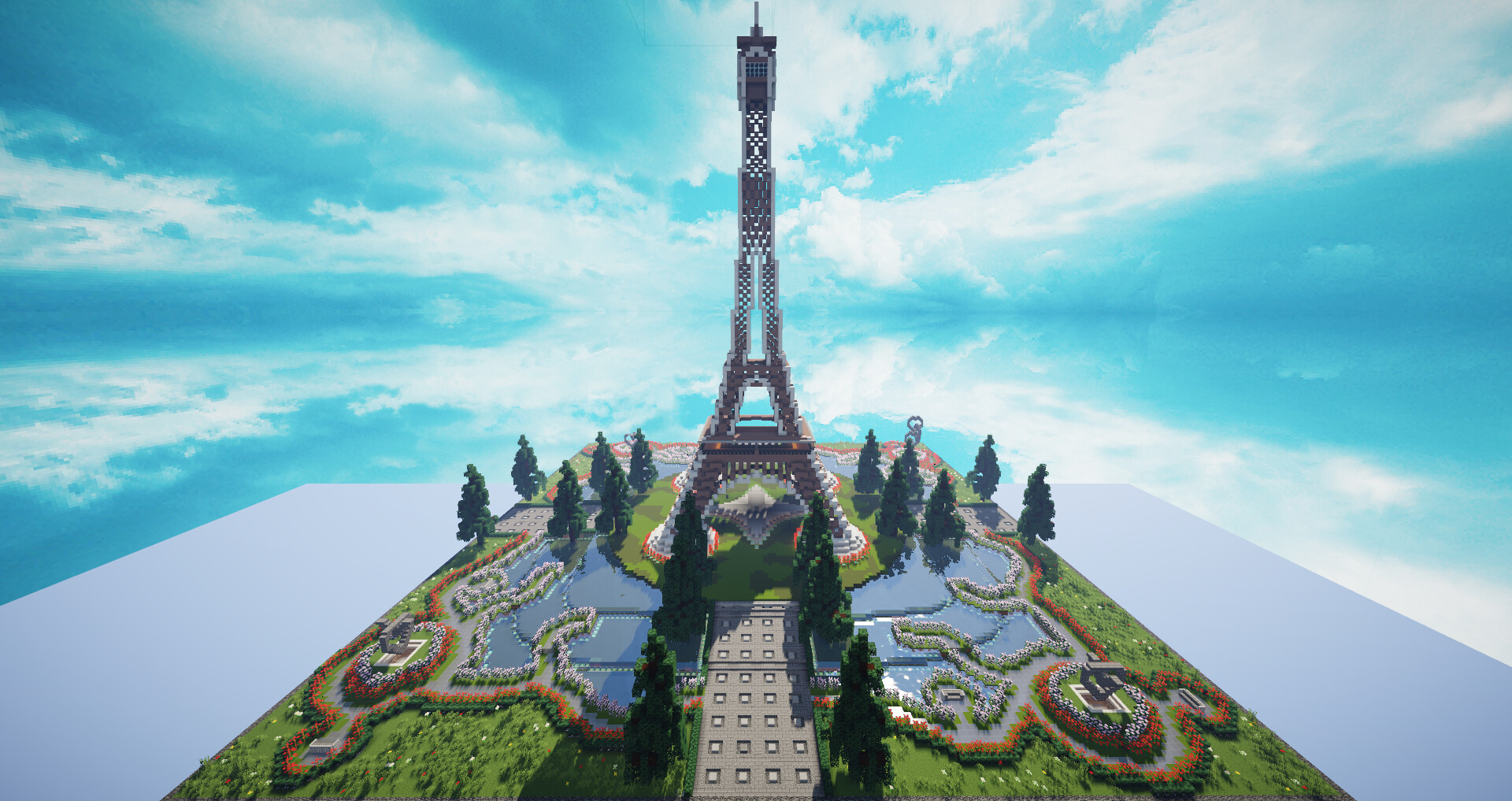 HCF Spawn - Paris themed [FREE DOWNLOAD] Minecraft Map