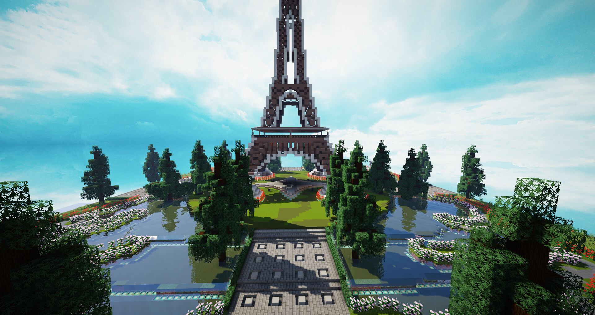 HCF Spawn - Paris themed [FREE DOWNLOAD] Minecraft Map