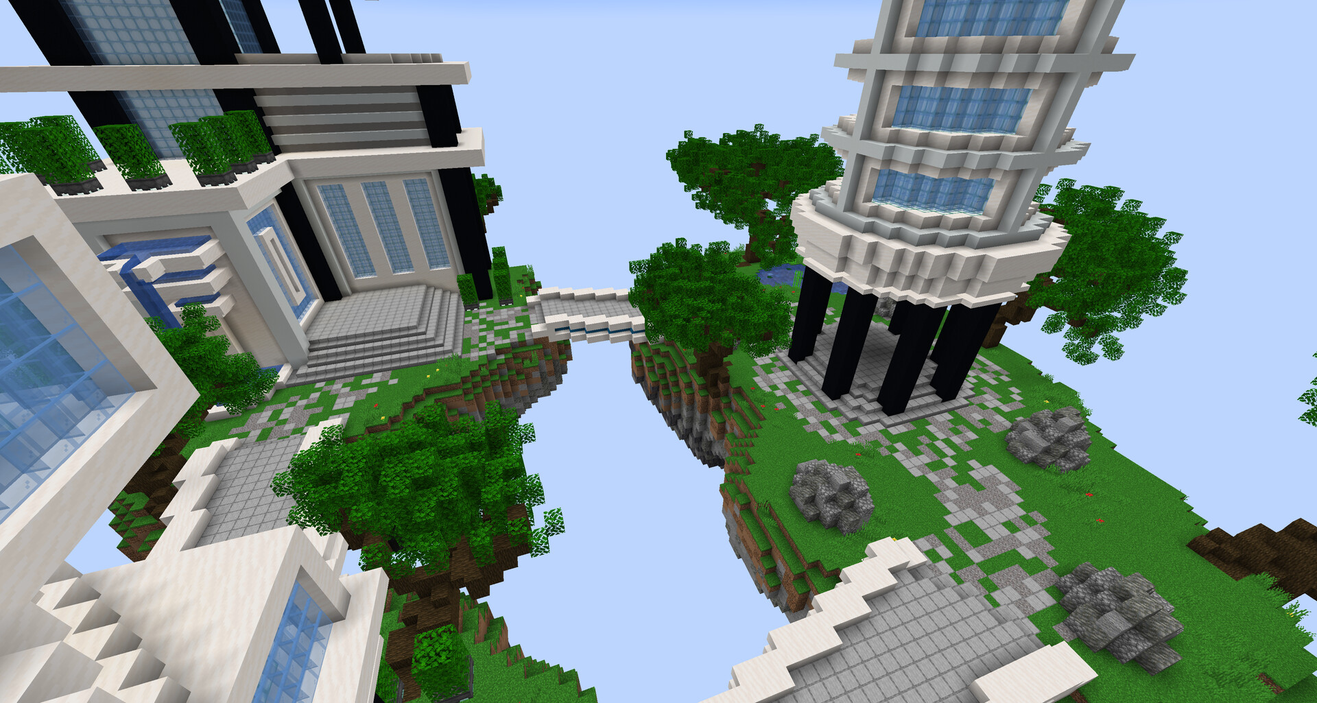 Modern Skyblock Spawn Minecraft Map