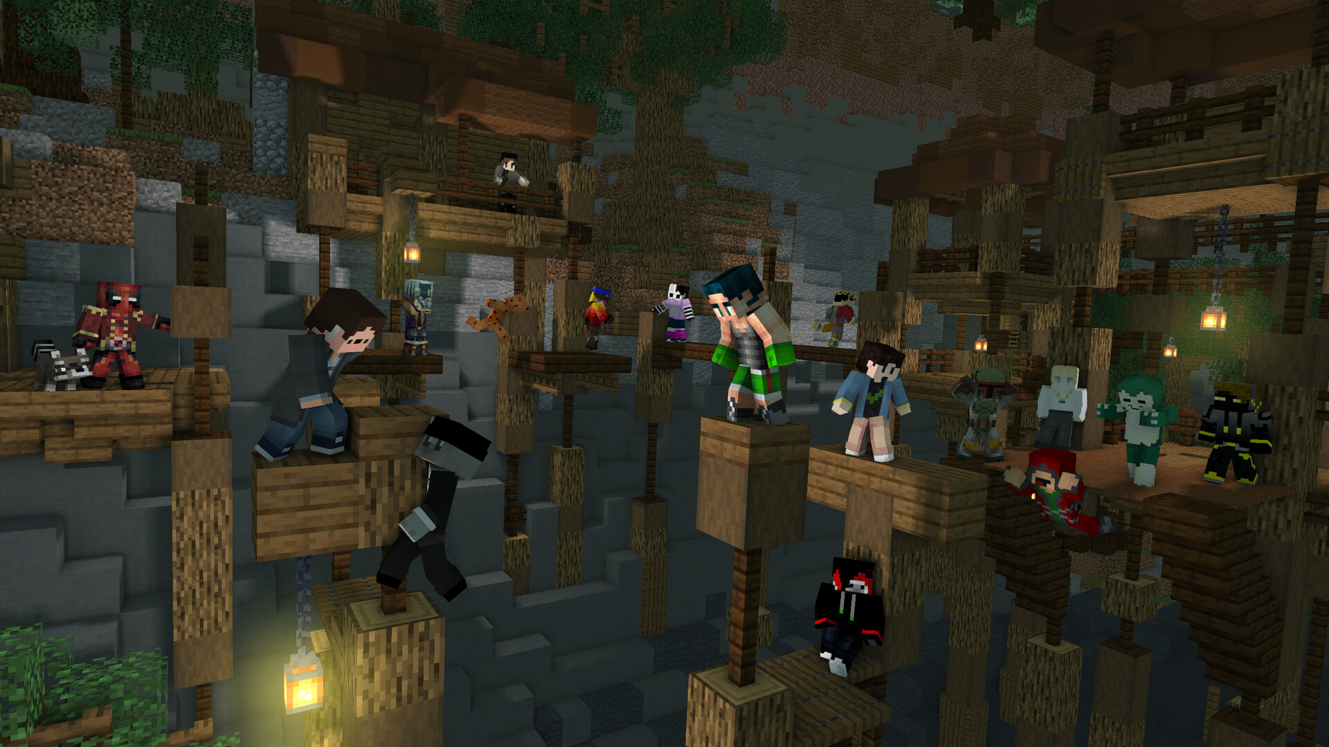 Dungeon of the Arbalist | Dungeon Crawler Zombies Game | 1-50 players | Realms Map | 1.19+ | By ...