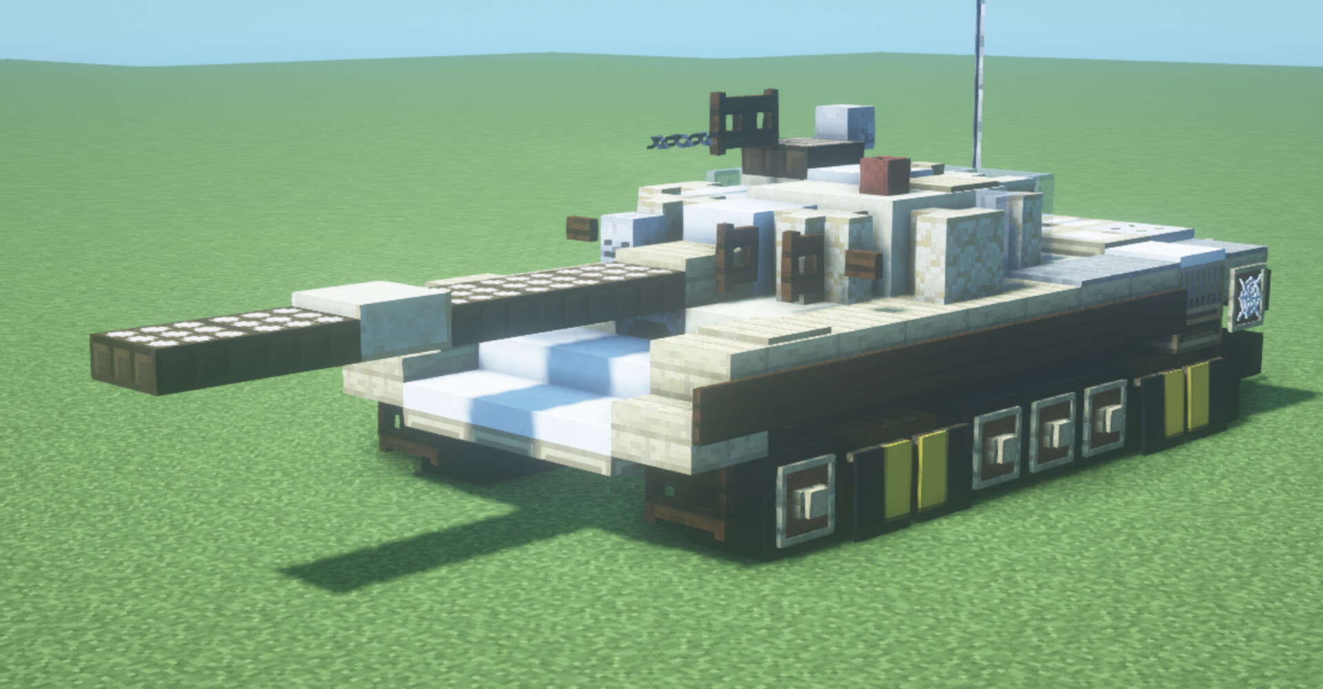 T-72A (1.5:1 Scale) Minecraft Map