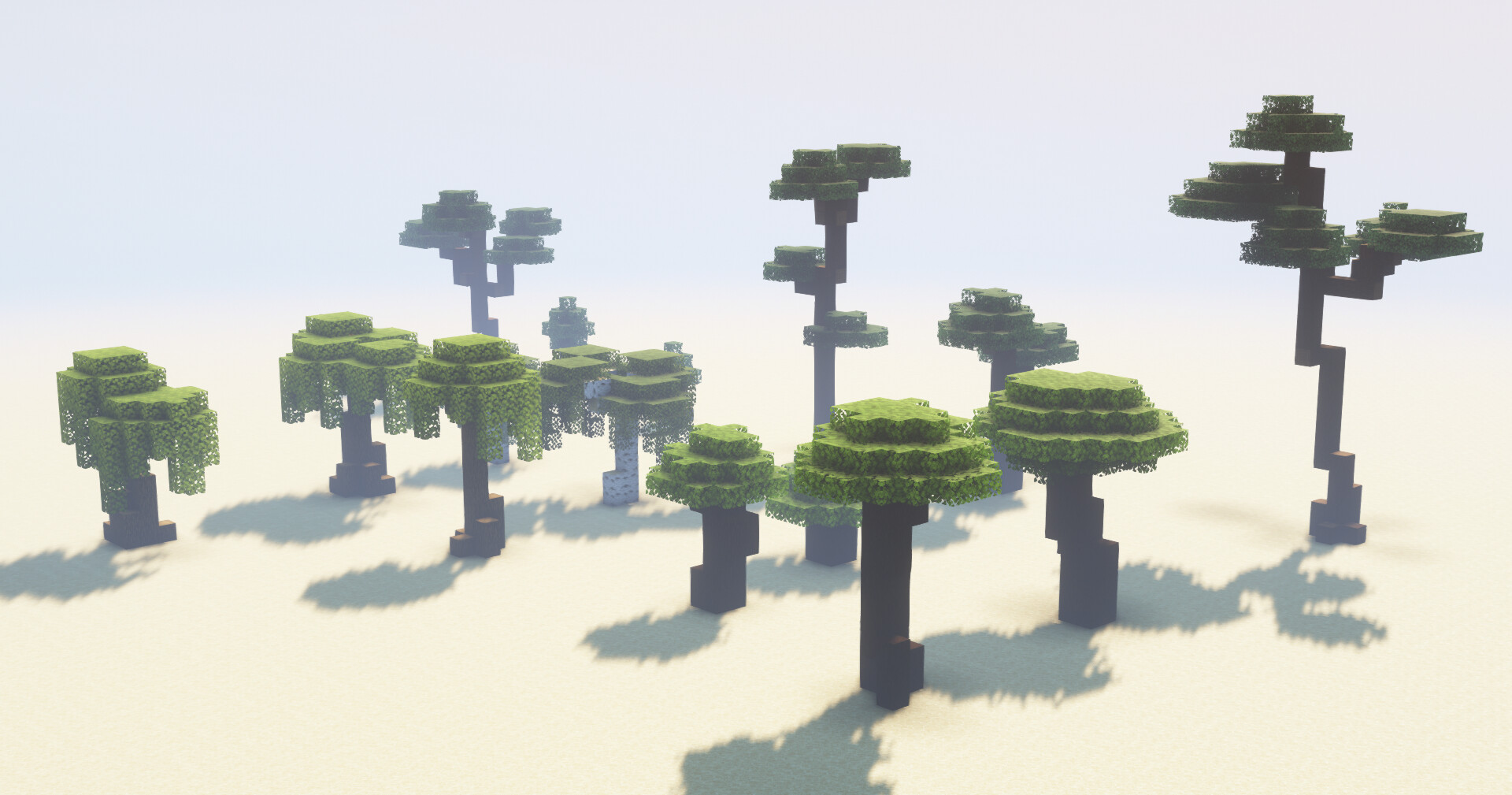 Custom Trees Minecraft Map