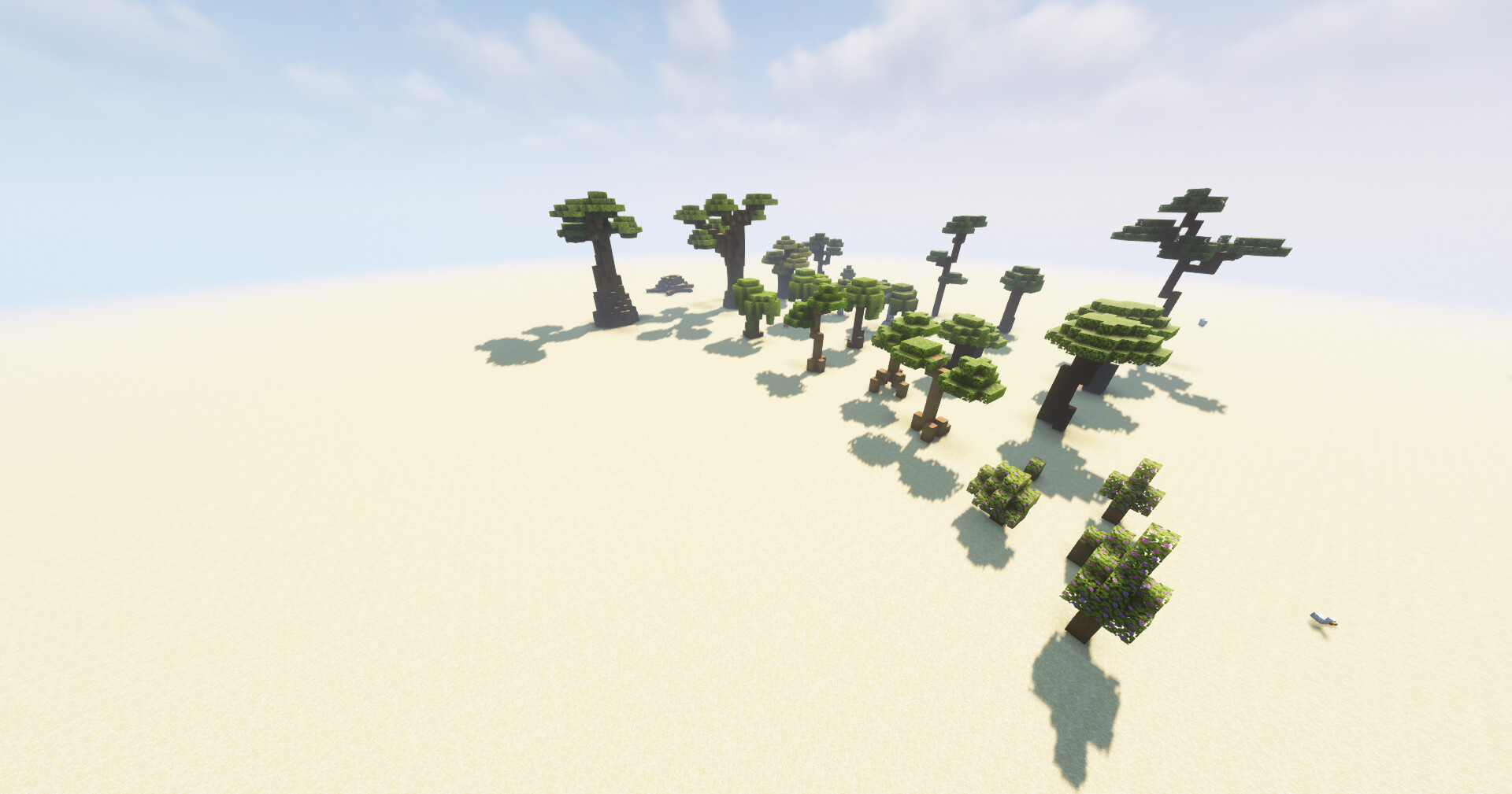 Custom Trees Minecraft Map