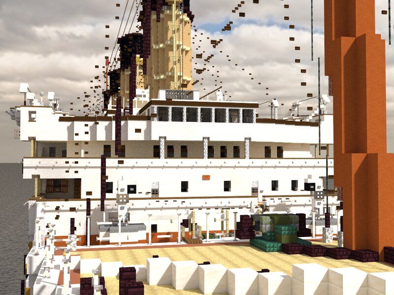 RMS Titanic original Minecraft Map