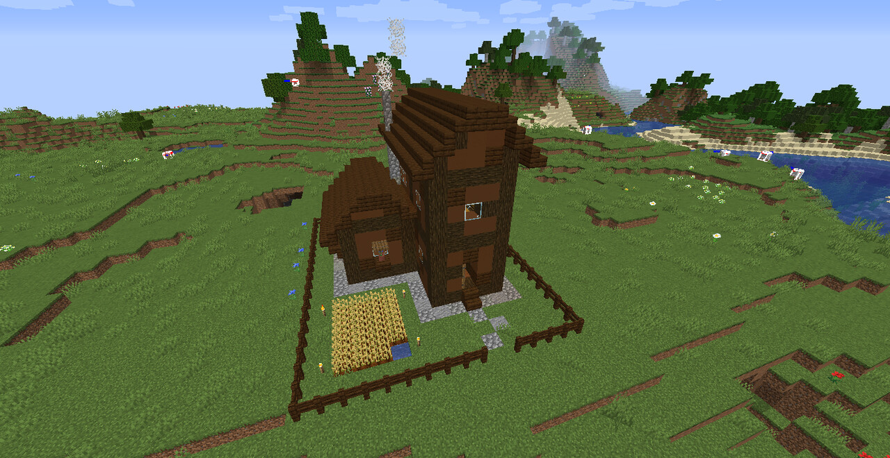 Dark Oak House Minecraft Map