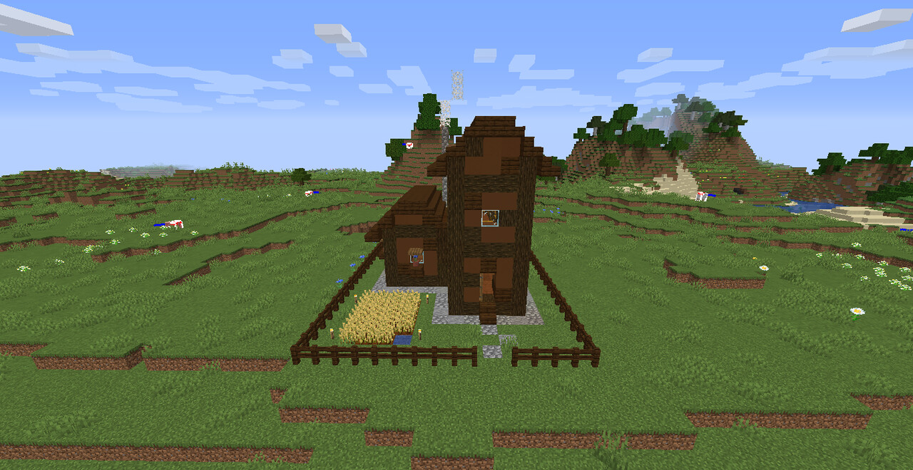 Dark Oak House Minecraft Map