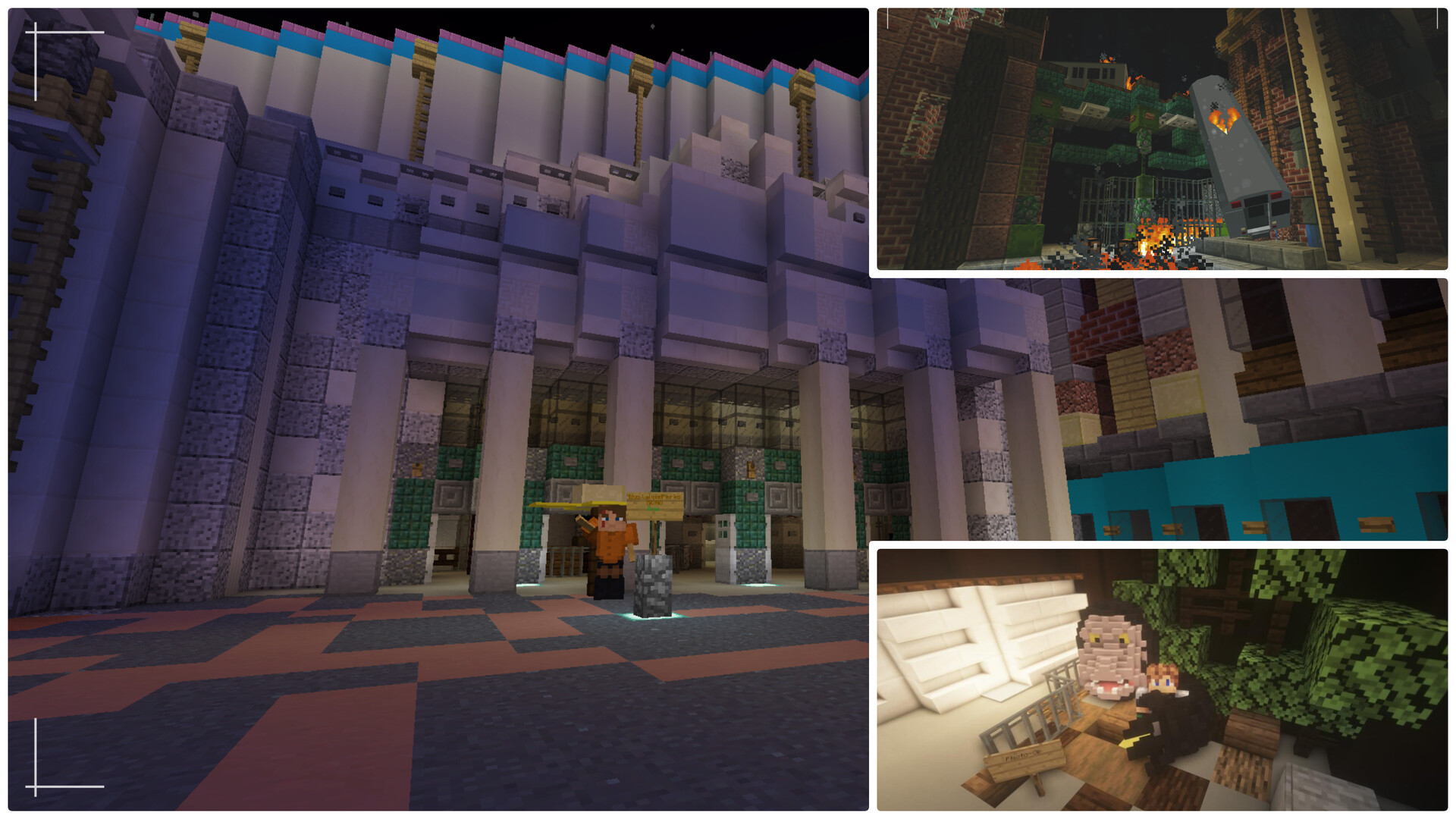 Universal Studios Florida (1990s Recreation) Minecraft Map