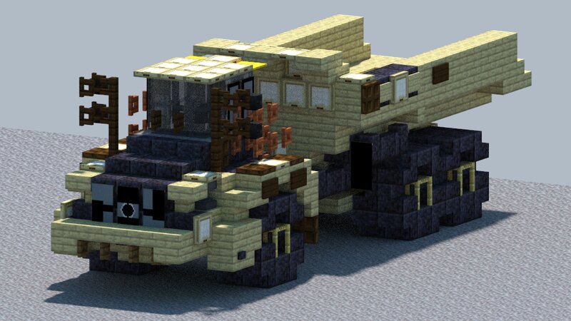 Volvo A60H Articulated dump truck [With Download] Minecraft Map