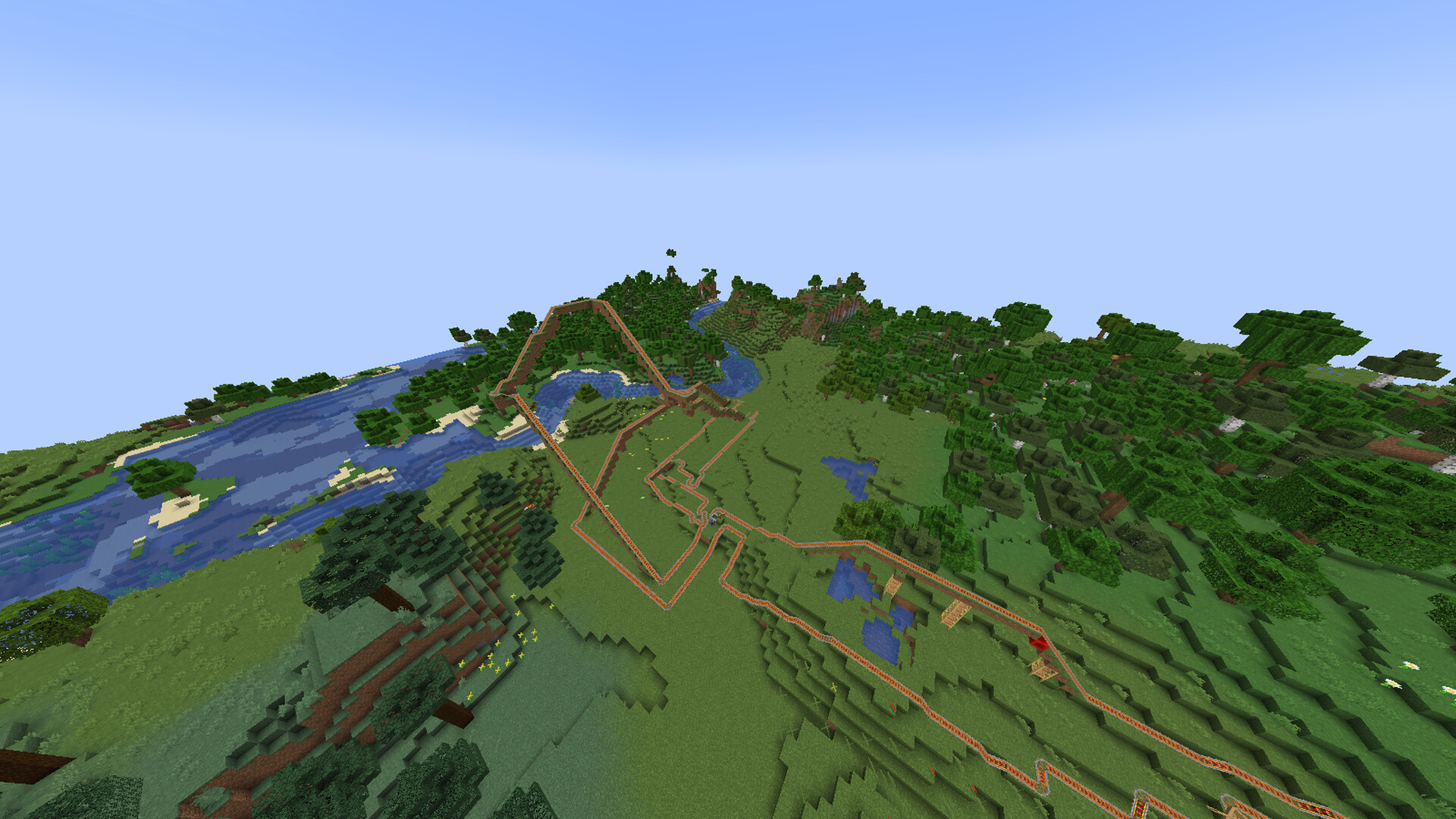 Roller Coaster (READ DESCRIPTION) Minecraft Map