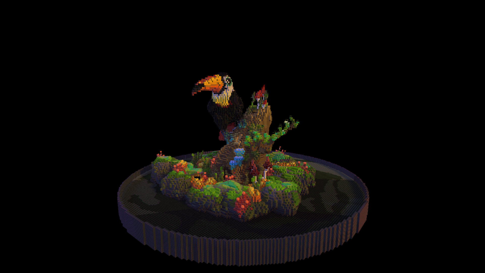 🌟 Toucan • Organic Map (1.16+, Java) Minecraft Map