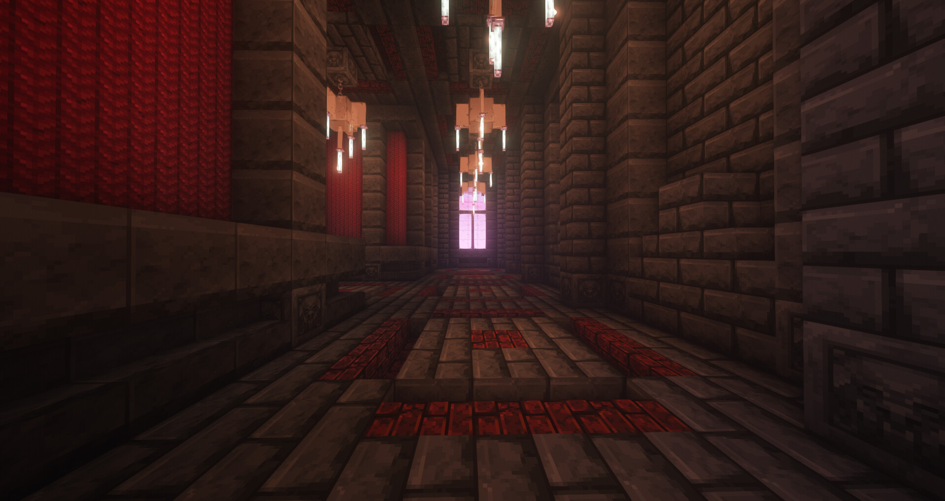 Dark Gothic Castle Minecraft Map