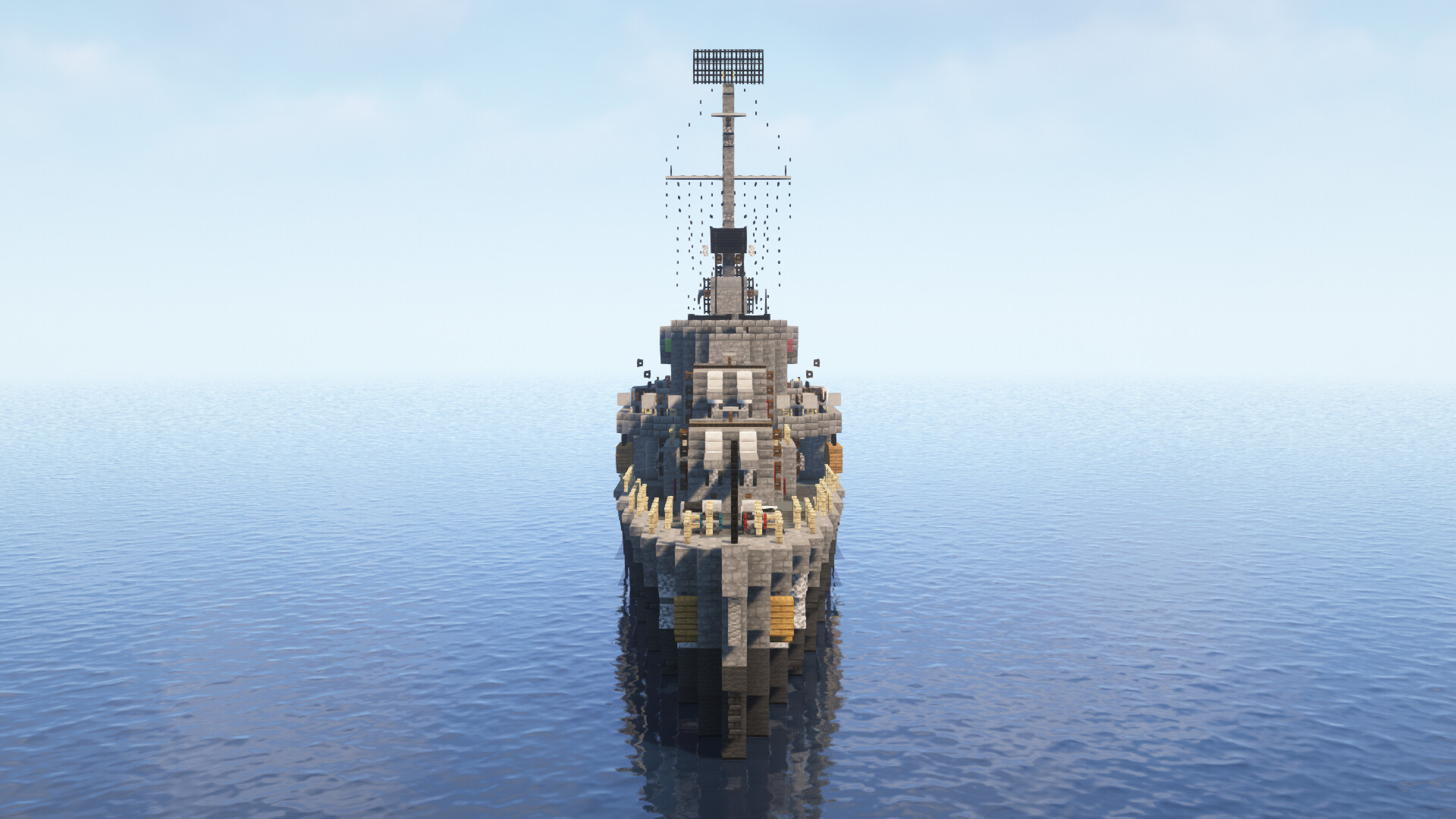 USS Laffey and USS Allen M. Sumner Okinawa '45 + Download Minecraft Map