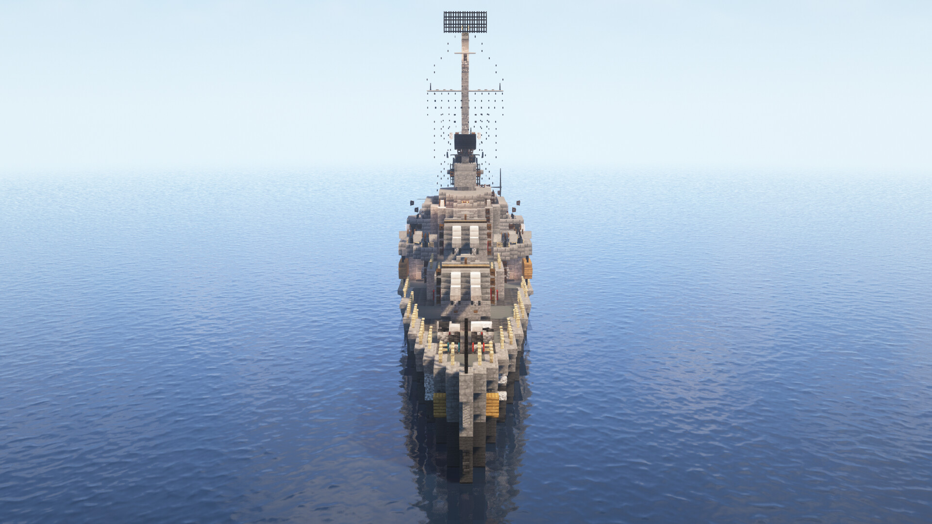 USS Laffey and USS Allen M. Sumner Okinawa '45 + Download Minecraft Map