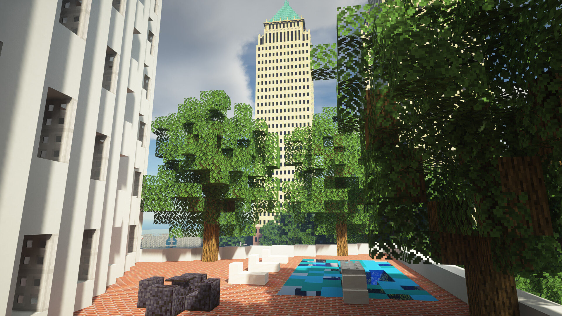 Esplanade Plaza Minecraft Map