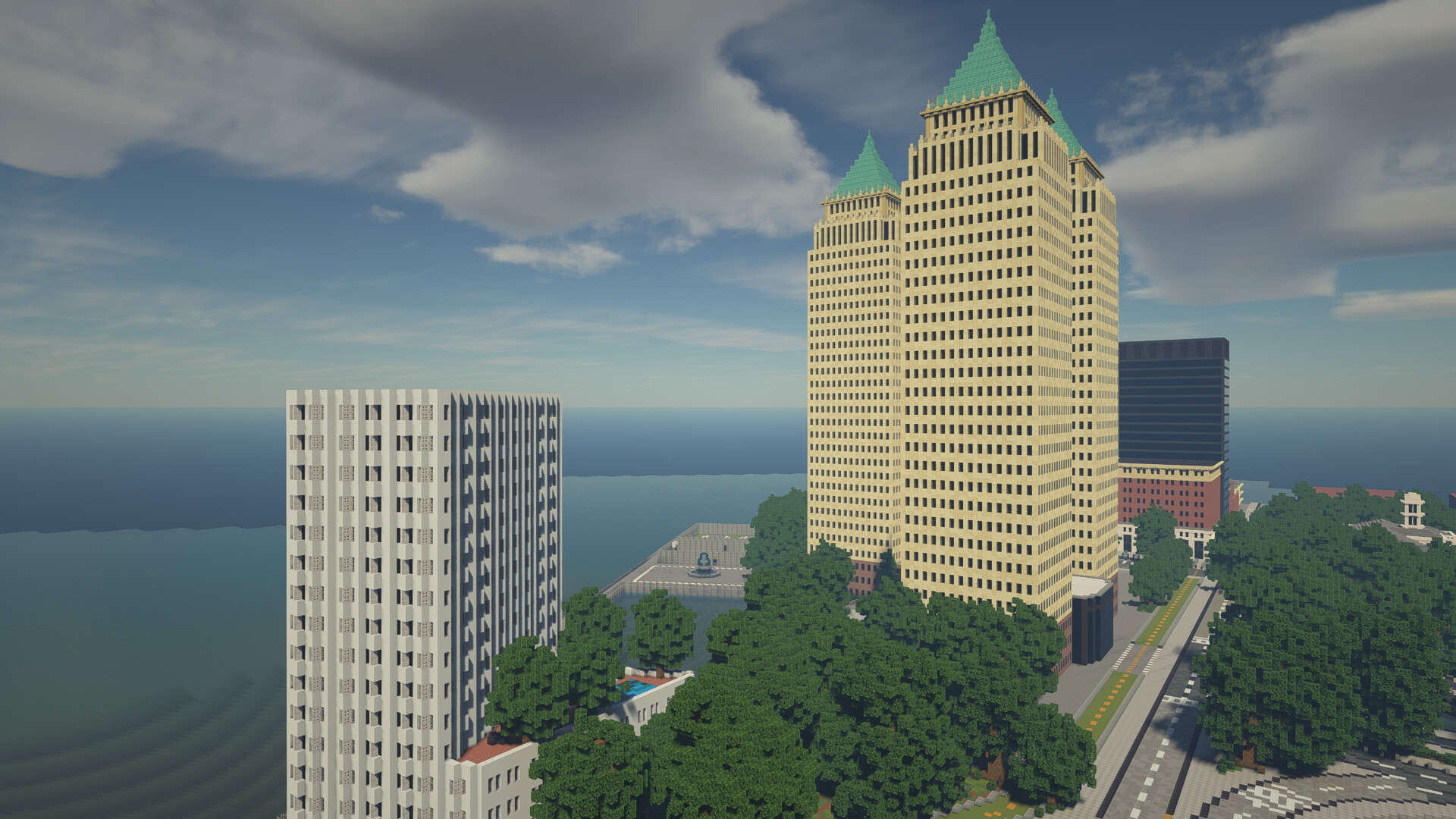 Esplanade Plaza Minecraft Map