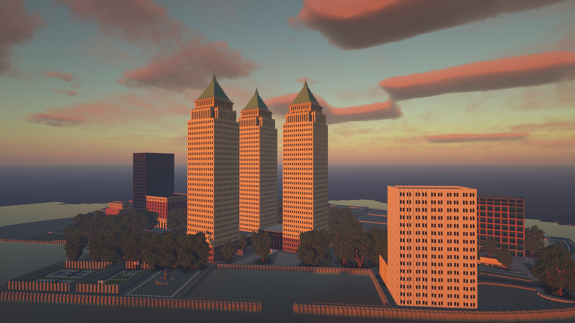 Esplanade Plaza Minecraft Map