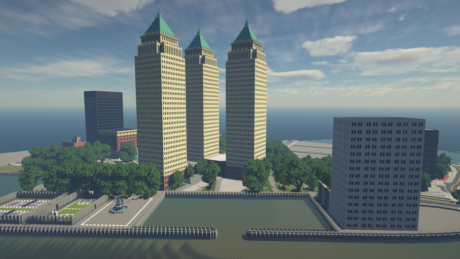 Esplanade Plaza Minecraft Map