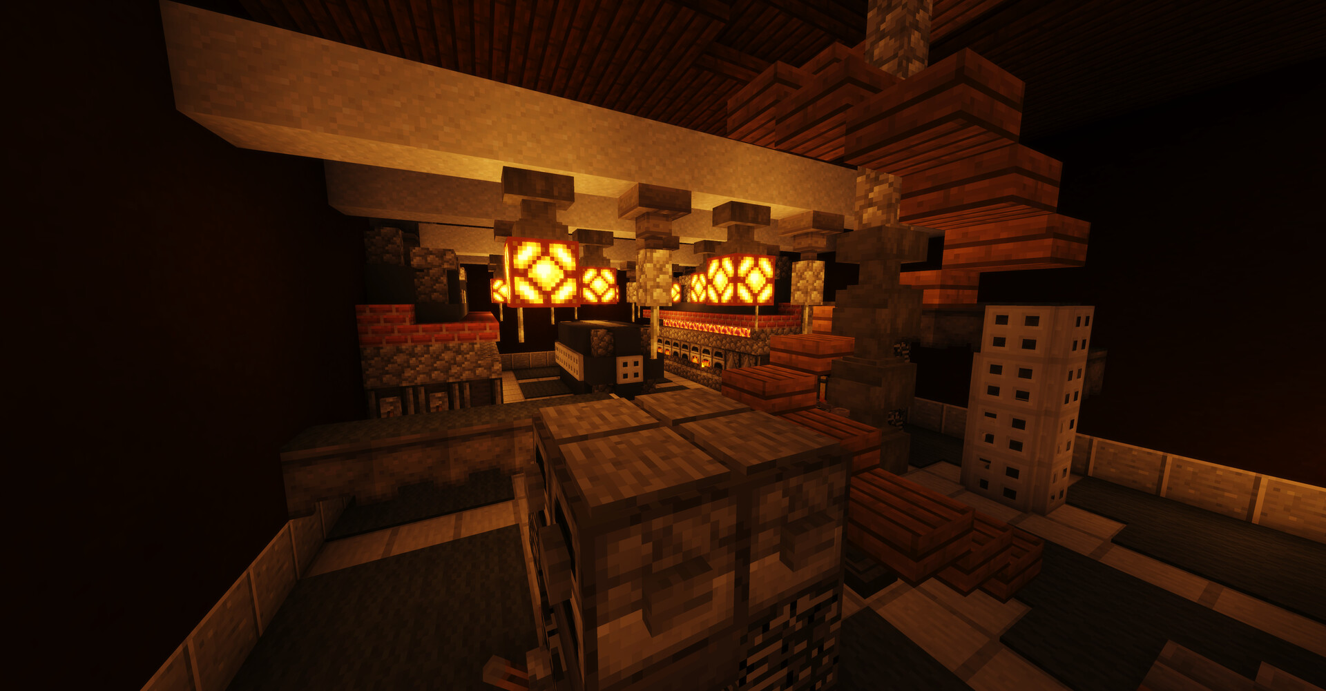 Steampunk/Dieselpunk AIRSHIP Minecraft Map