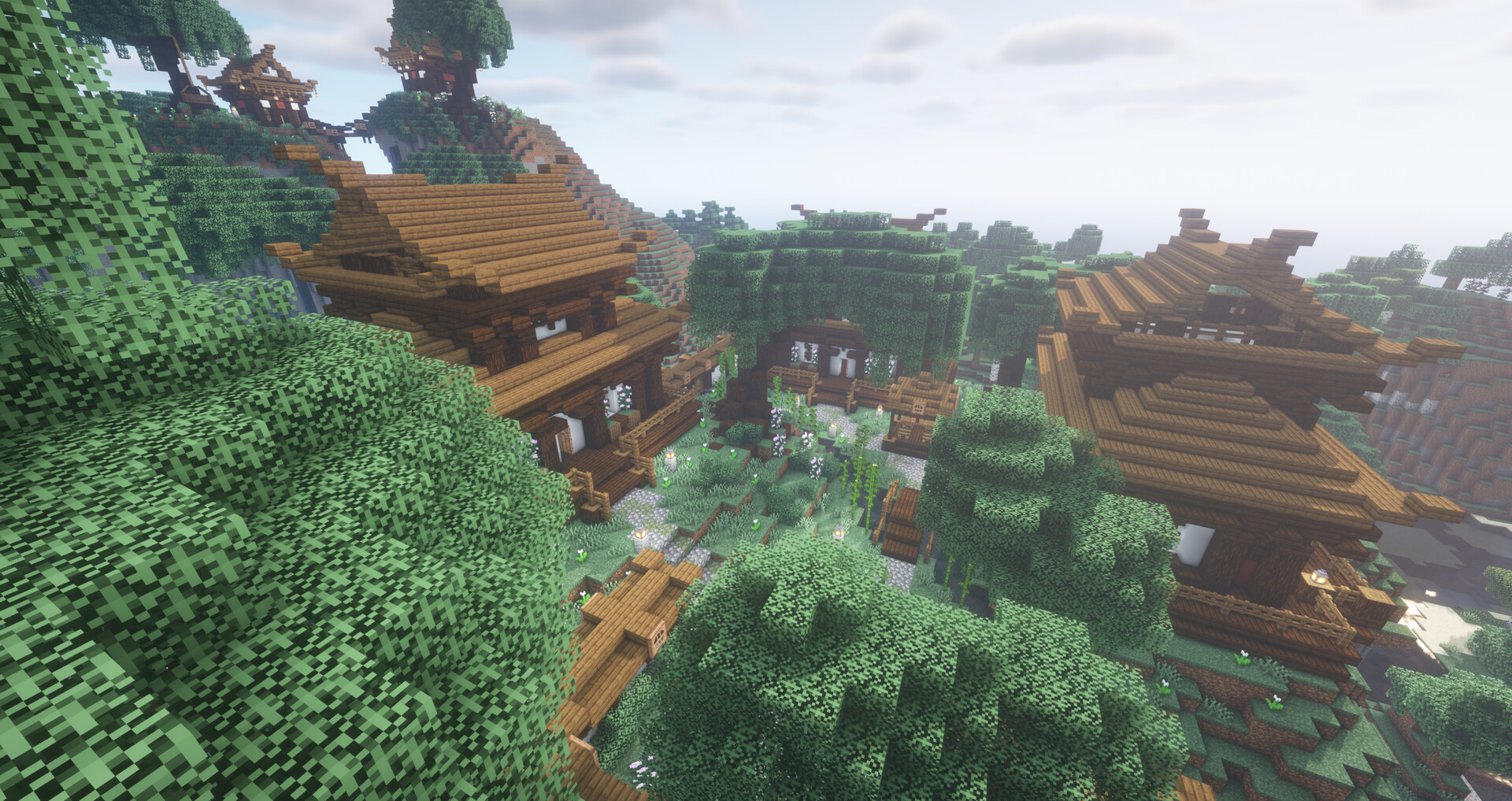 Old Japanese Village Minecraft Map