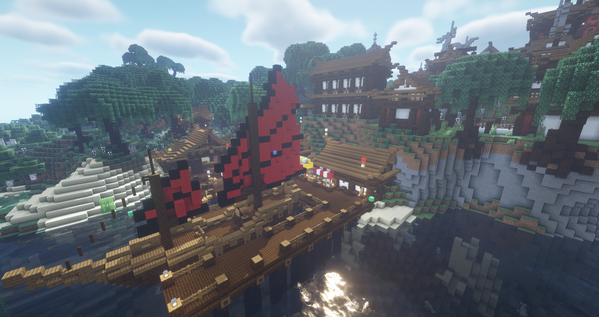 Old Japanese Village Minecraft Map