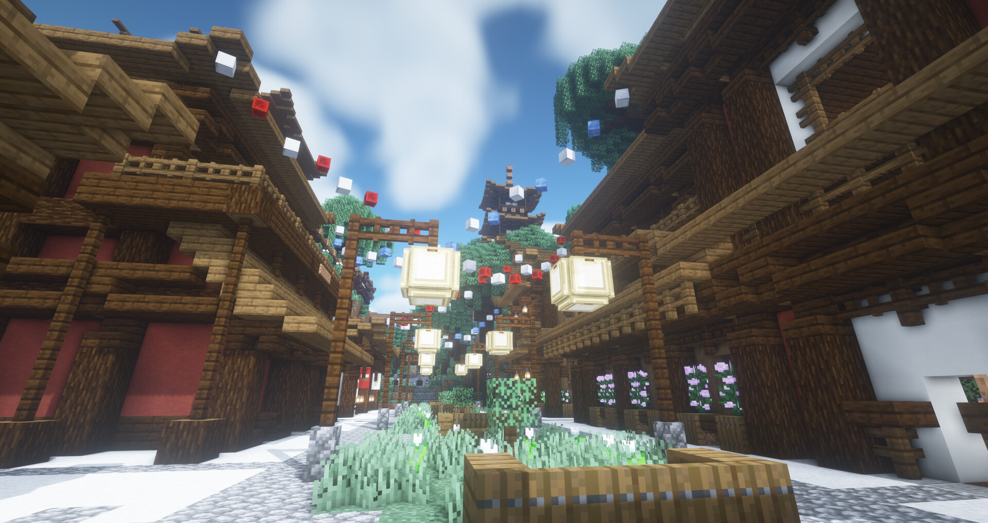 Old Japanese Village Minecraft Map