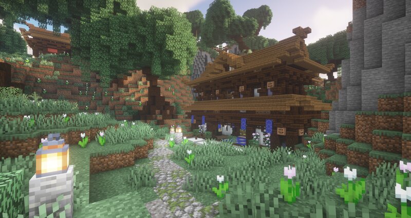 Old Japanese Village Minecraft Map