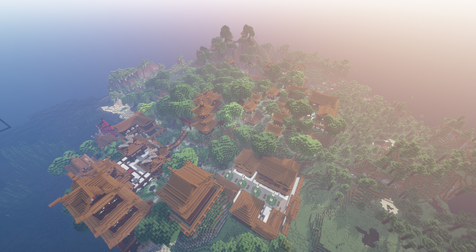 Old Japanese Village Minecraft Map
