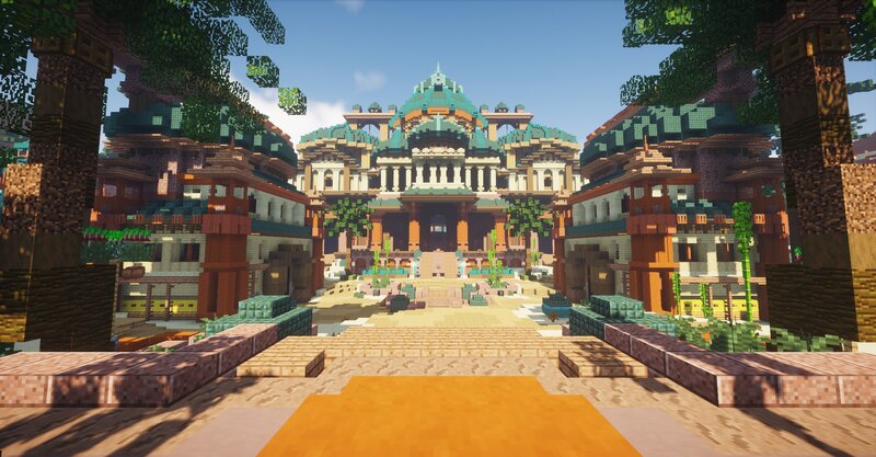 Desert Survival Spawn Minecraft Map